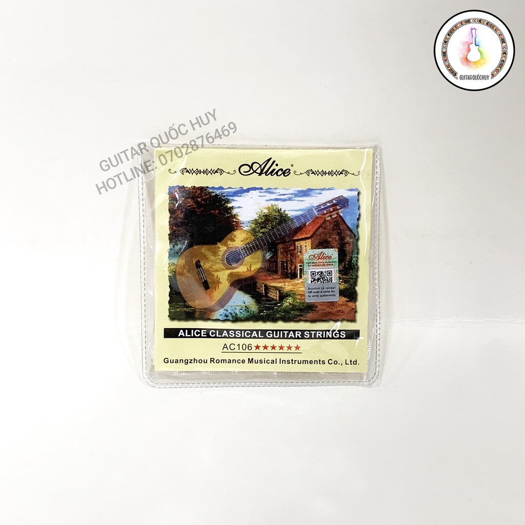 Dây đàn Guitar Classic Alice A106 - Hard Tension | Shopee Việt Nam