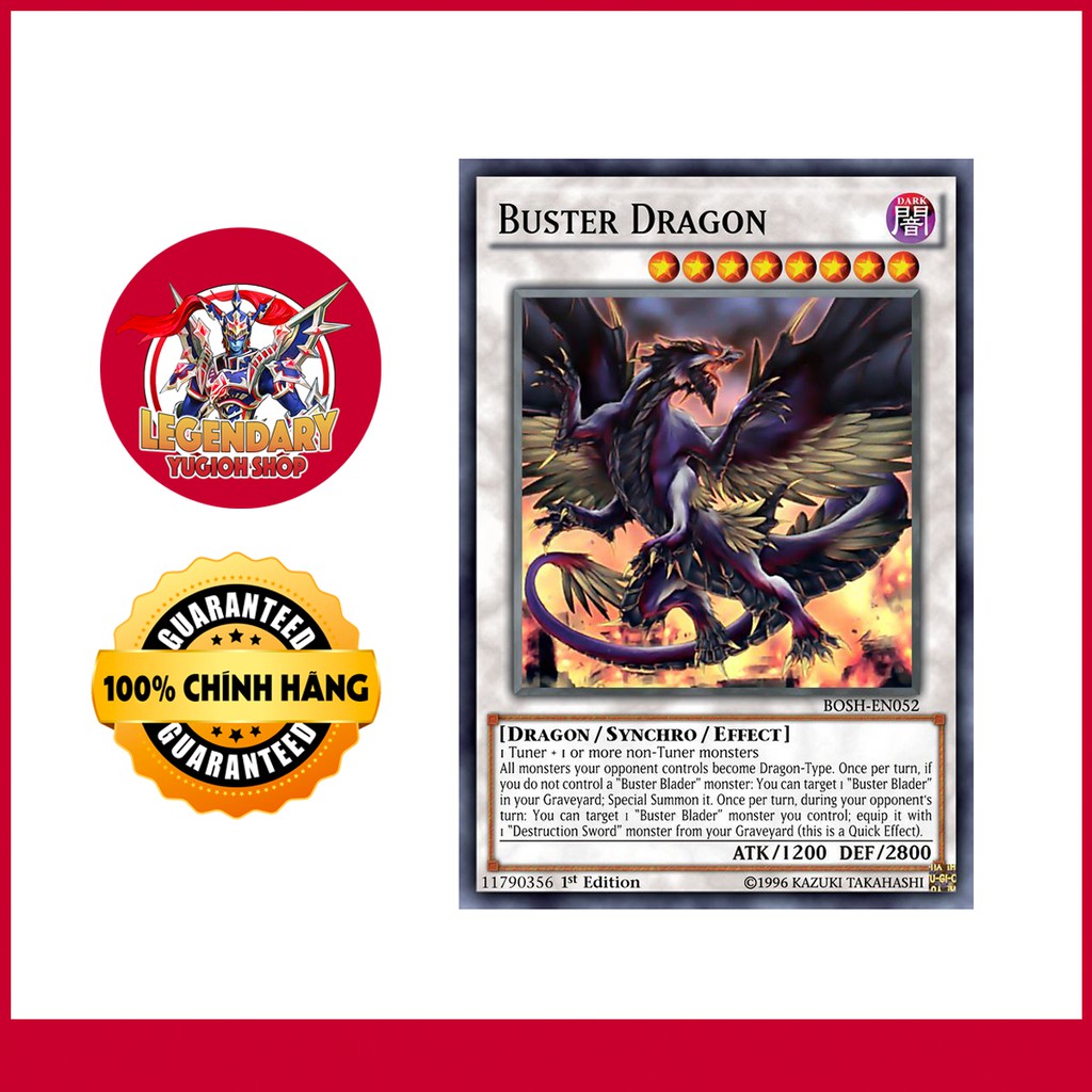 [Thẻ Bài Yugioh Chính Hãng] Buster Dragon | Shopee Việt Nam