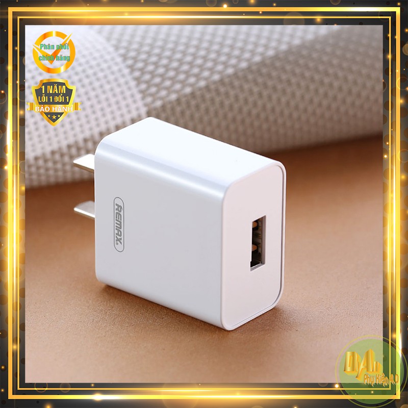 Củ sạc nhanh REMAX RP-U110 (RY-U03) MAX 5V-2.1A - Chính hãng - Bảo hành 12 Tháng | Shopee Việt Nam