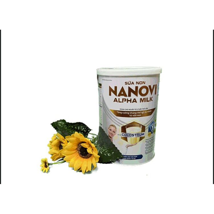 sữa bột Nanovi Alpha Milk 400G | Shopee Việt Nam