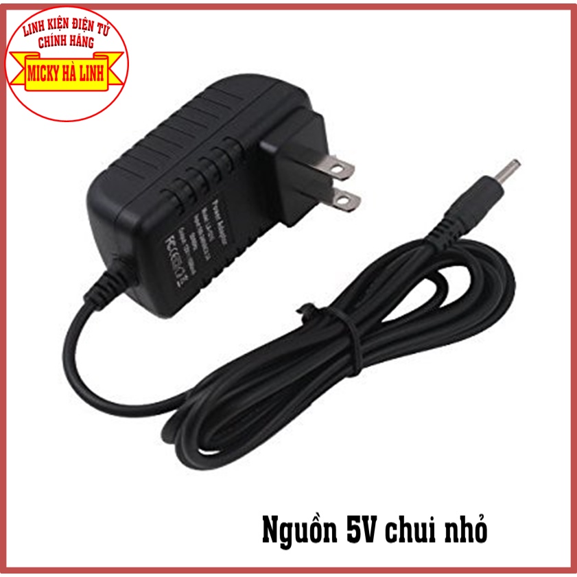Adapter Nguồn 5V 2A chân nhỏ, chân kim dùng cho TV BOX, camera ip, các ...