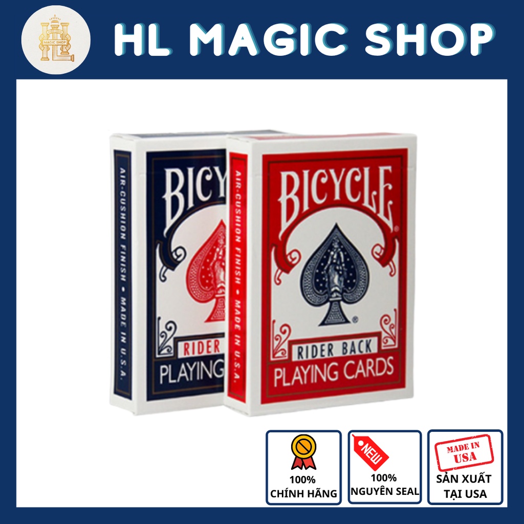 Bộ bài tây, bài ảo thuật Bicycle Rider Back - Standard - Tally ho ...