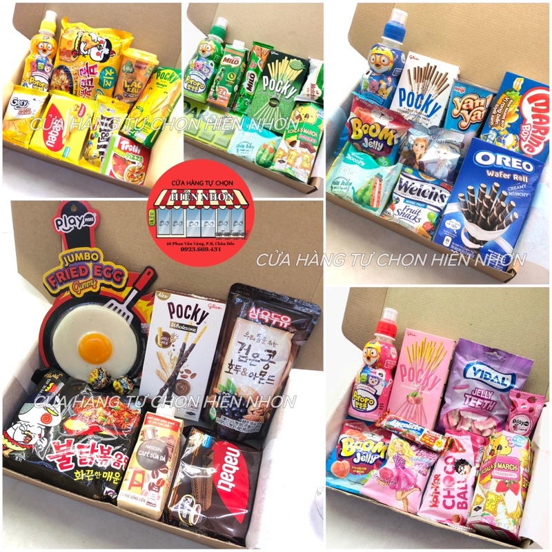 [149k] BOX QUÀ TẶNG BÁNH KẸO CHO BÉ - QUÀ SINH NHẬT- Thích hợp các dịp ...