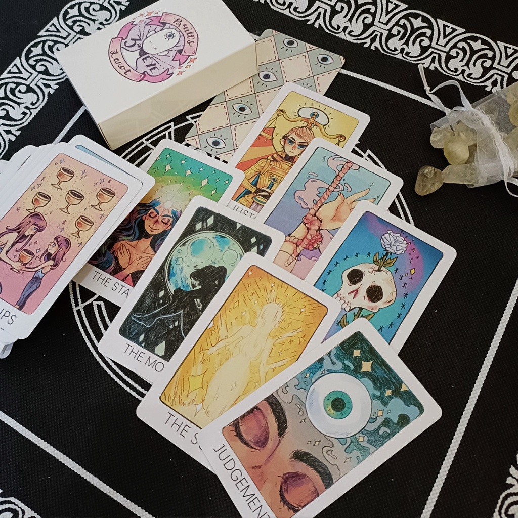 Bộ Bài Tarot - Britt's 3rd Eye Tarot/Third Eye Tarot | Shopee Việt Nam