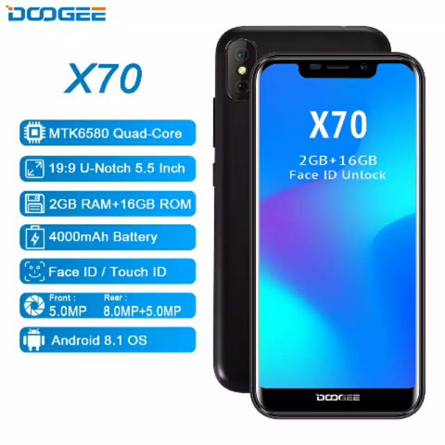 Điện thoại DOOGEE X70 | Shopee Việt Nam