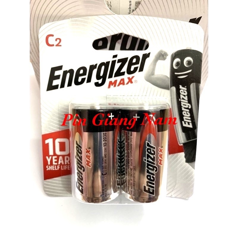 Pin Trung C LR14 Energizer Chính Hãng Vỉ 2 Viên | Shopee Việt Nam