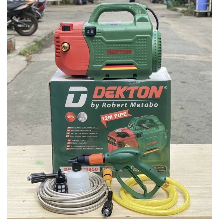 MÁY XỊT RỬA XE CHỈNH ÁP LỰC DEKTON CWR2950 | Shopee Việt Nam