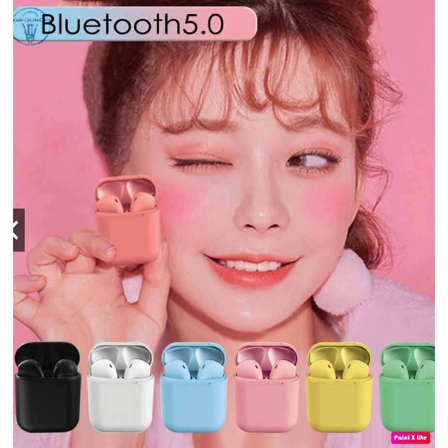Tai nghe inpods 12 cảm ứng đa điểm 5.0 Bluetooth Cao cấp ( gồm 2 tai ...