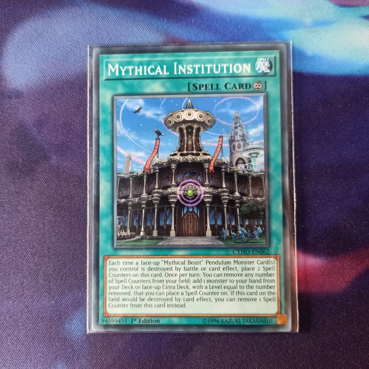 [YGOVKIDS] Bài Yu-Gi-Oh! Mythical Institution - CYHO-EN062 - Common ...