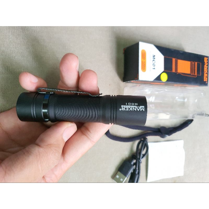 Đèn pin EDC Manker MC01 siêu sáng nhỏ gọn | Shopee Việt Nam
