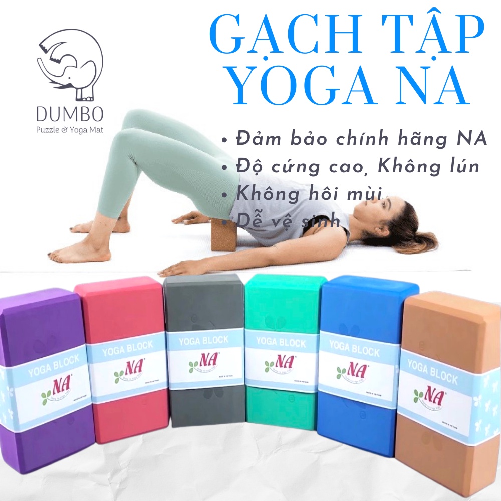 Gạch Tập Yoga NA [Chính hãng] DUMBO MAT | Block Dày 8.5cm nặng 300gr ...