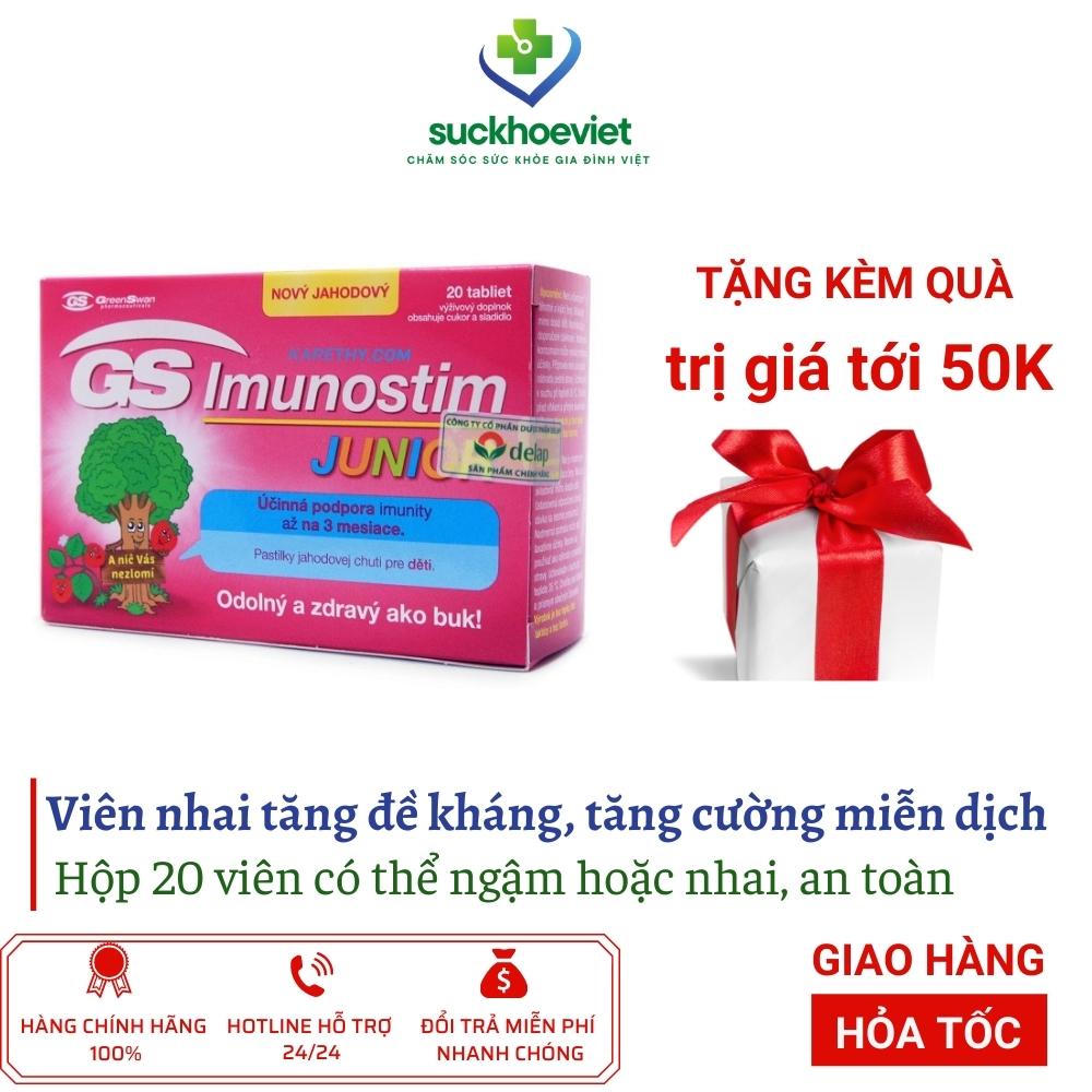 GS Imunostim Junior - Hỗ trợ Tăng cường sức khỏe đường hô hấp gs ...