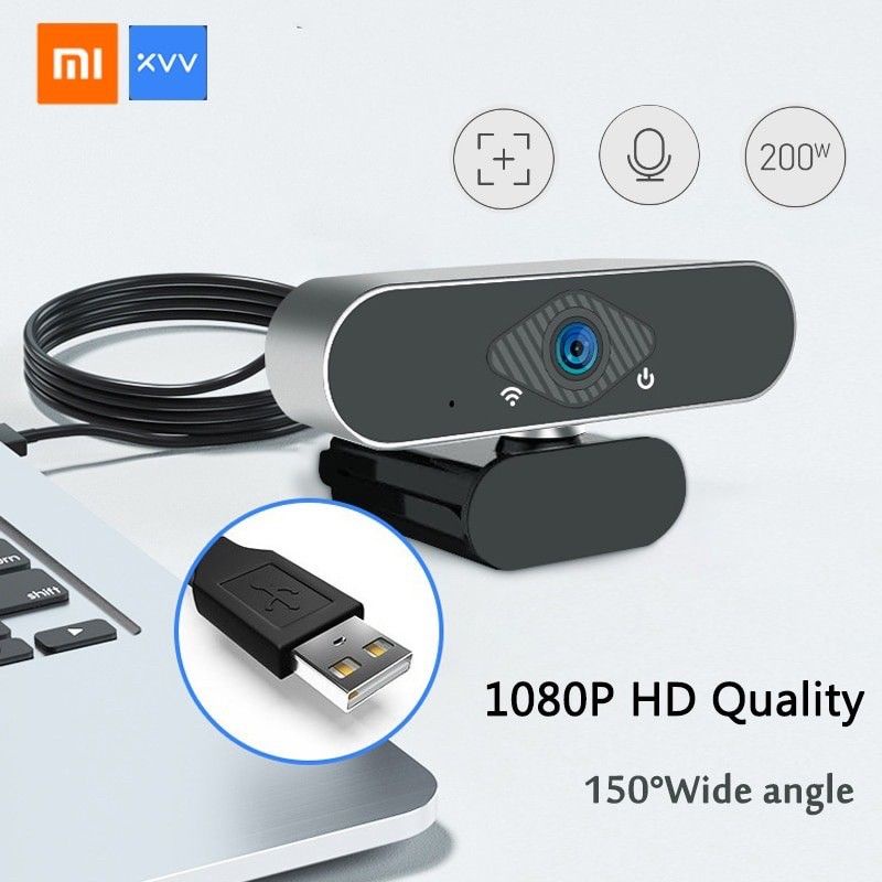 XVV-6320S-usb Xiaov Webcam FULLHD 1080P Camera Web Thông Minh Tích Hợp ...