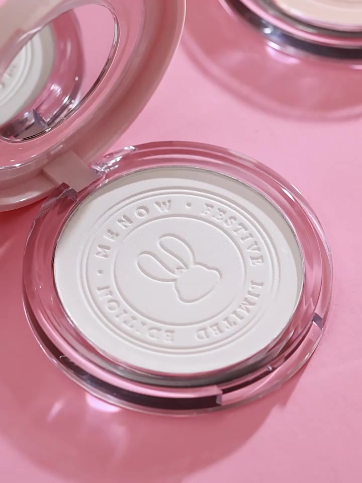 Phấn phủ nén làm đều màu da MENOW Rabbit Compact Powder 8.5gr | Shopee ...
