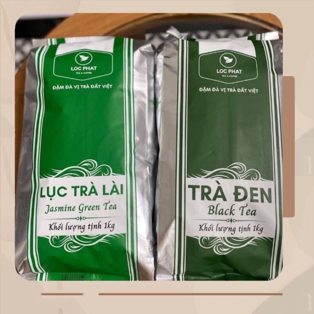 Trà Đen/Lục Trà Lài/Trà Olong/Hồng Trà LỘC PHÁT Pha Trà Sữa Gói (1kg ...