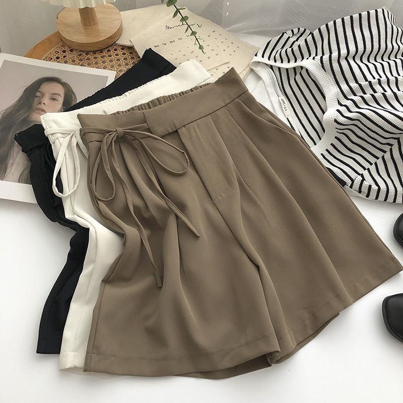 Quần Ngố Ống Rộng có dây nợ buộc lệch Chất RuBy Cao Cấp hot trend 2022-M456 | Shopee Việt Nam