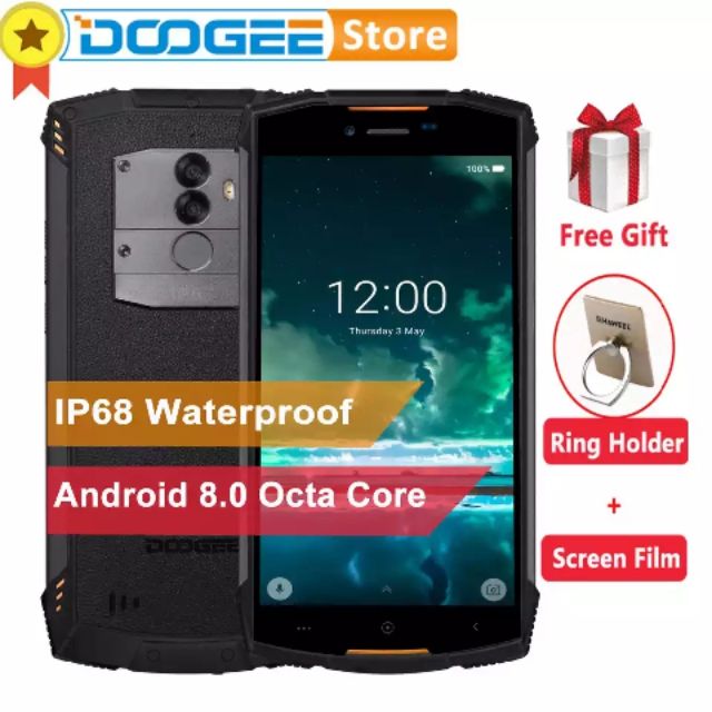 ĐIỆN THOẠI CHỐNG NƯỚC DOOGEE S55 IP68 4GB+64GB 5500mAh | Shopee Việt Nam