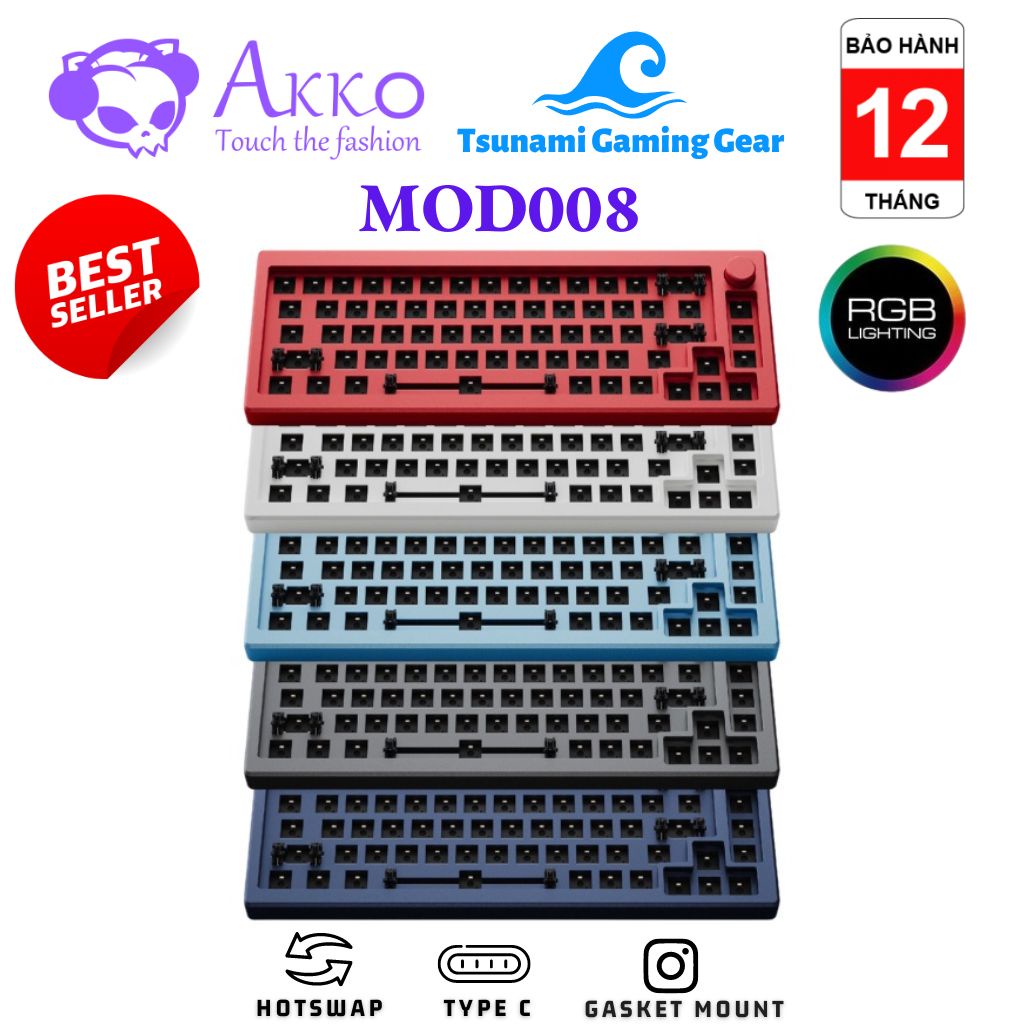 Kit phím cơ AKKO Designer Studio MOD008 I Led RGB/ Hotswap 5 pin ...