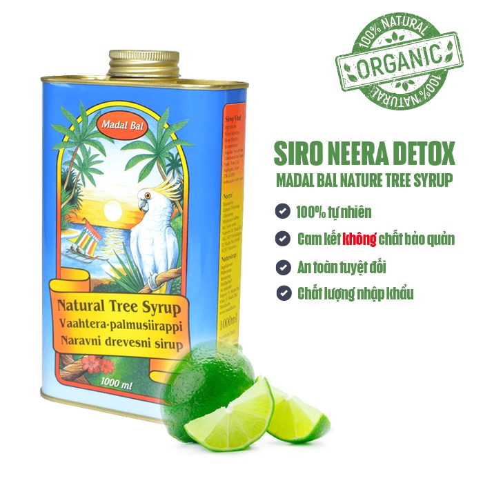 Siro Neera Detox giảm cân thanh lọc cơ thể 1L | Shopee Việt Nam