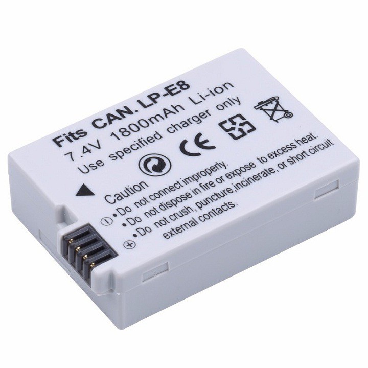 Pin LP-E8: Dành Cho Máy Ảnh Canon 1800mAh Cao Cấp | Shopee Việt Nam