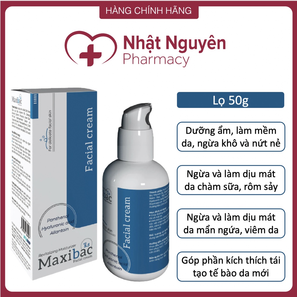 Kem dưỡng ẩm, làm mềm da, ngăn ngừa khô và nứt nẻ da, giúp phục hồi da ...