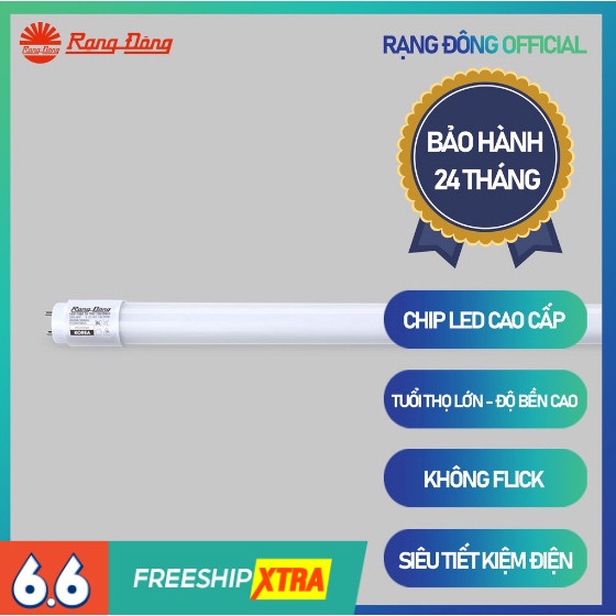 Bóng đèn led tube thủy tinh T8 TT01 3000K&6500K | Shopee Việt Nam