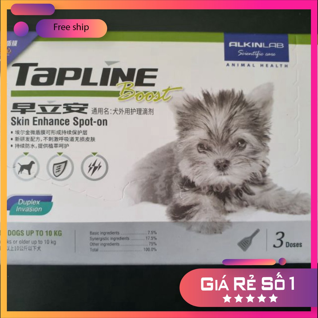 Thuốc Nhỏ Gáy Phòng Và Trị Ve Giận TAPLINE | Shopee Việt Nam