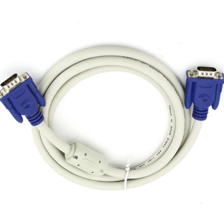 (CÓ SHIP HỎA TỐC) DÂY VGA 2 ĐẦU CHỐNG NHIỄU 5M TỪ MÁY TÍNH RA MÀN HÌNH ...