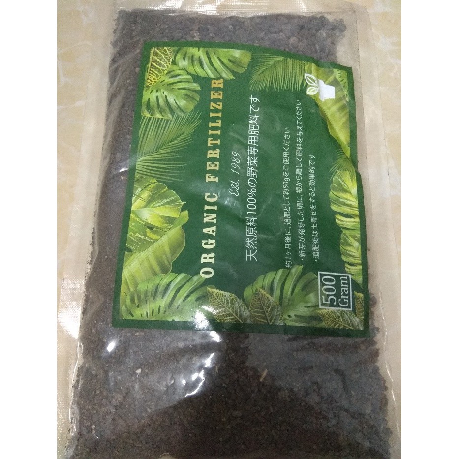 Phân bón hữu cơ FERTILIZER dạng bột - gói 500 gram | Shopee Việt Nam