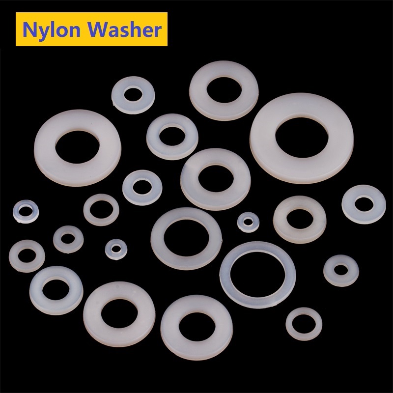 100Pcs Nylon Washer Máy Giặt M2 M3 M5 M6 M8 M10 M12 M14 Con Dấu Nhựa ...