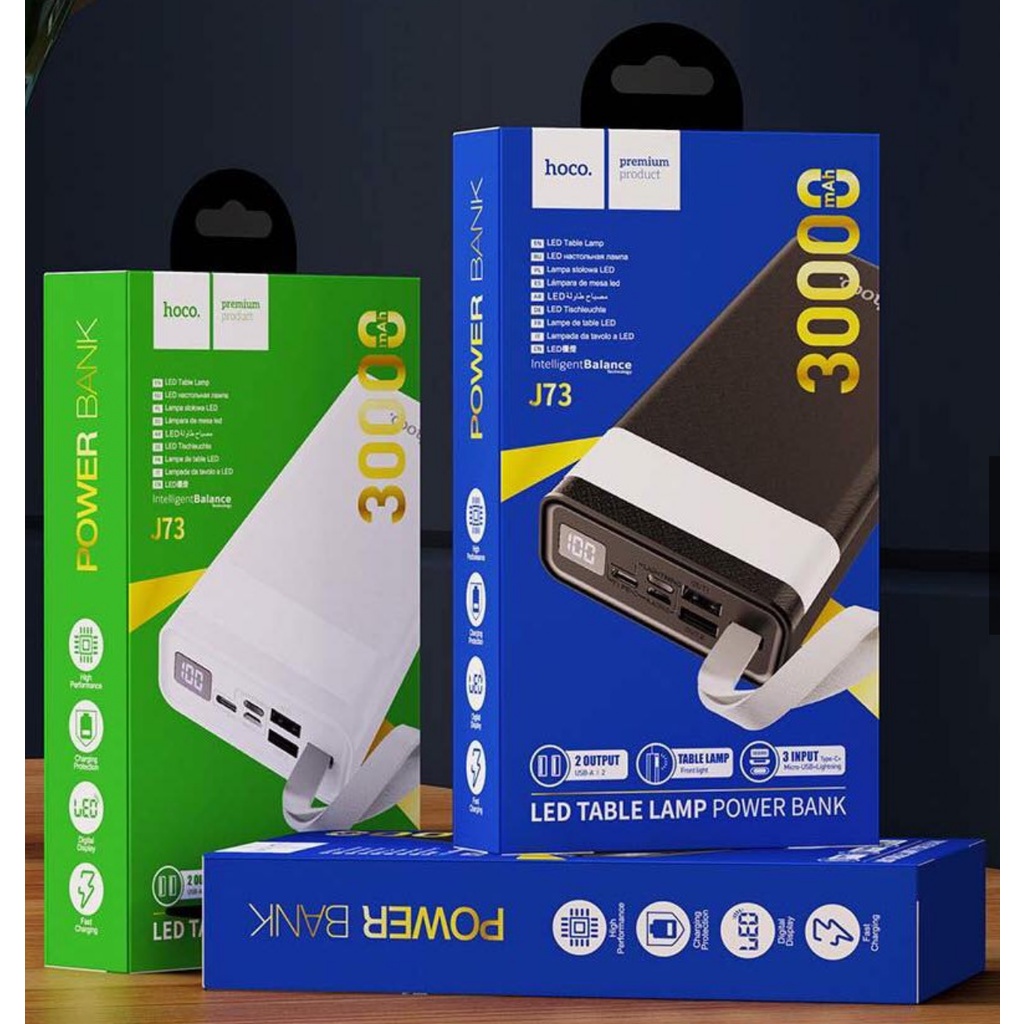 CHÍNH HÃNG Pin/Sạc Dự Phòng HOCO J73 30000Mah Sạc Nhanh 3.0pin Lithium ...