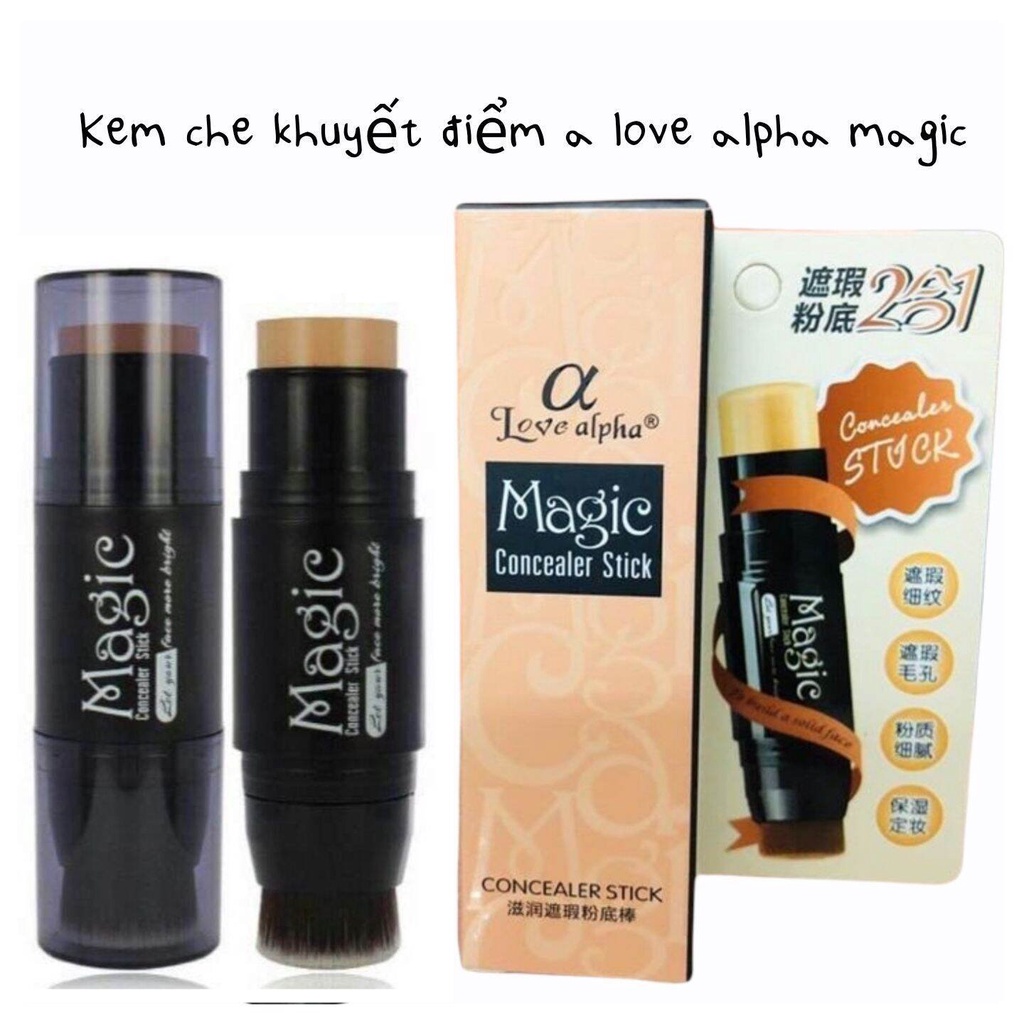 Kem khuyết điểm A Love Alpha Magic Concealer stick/MS012 | Shopee Việt Nam
