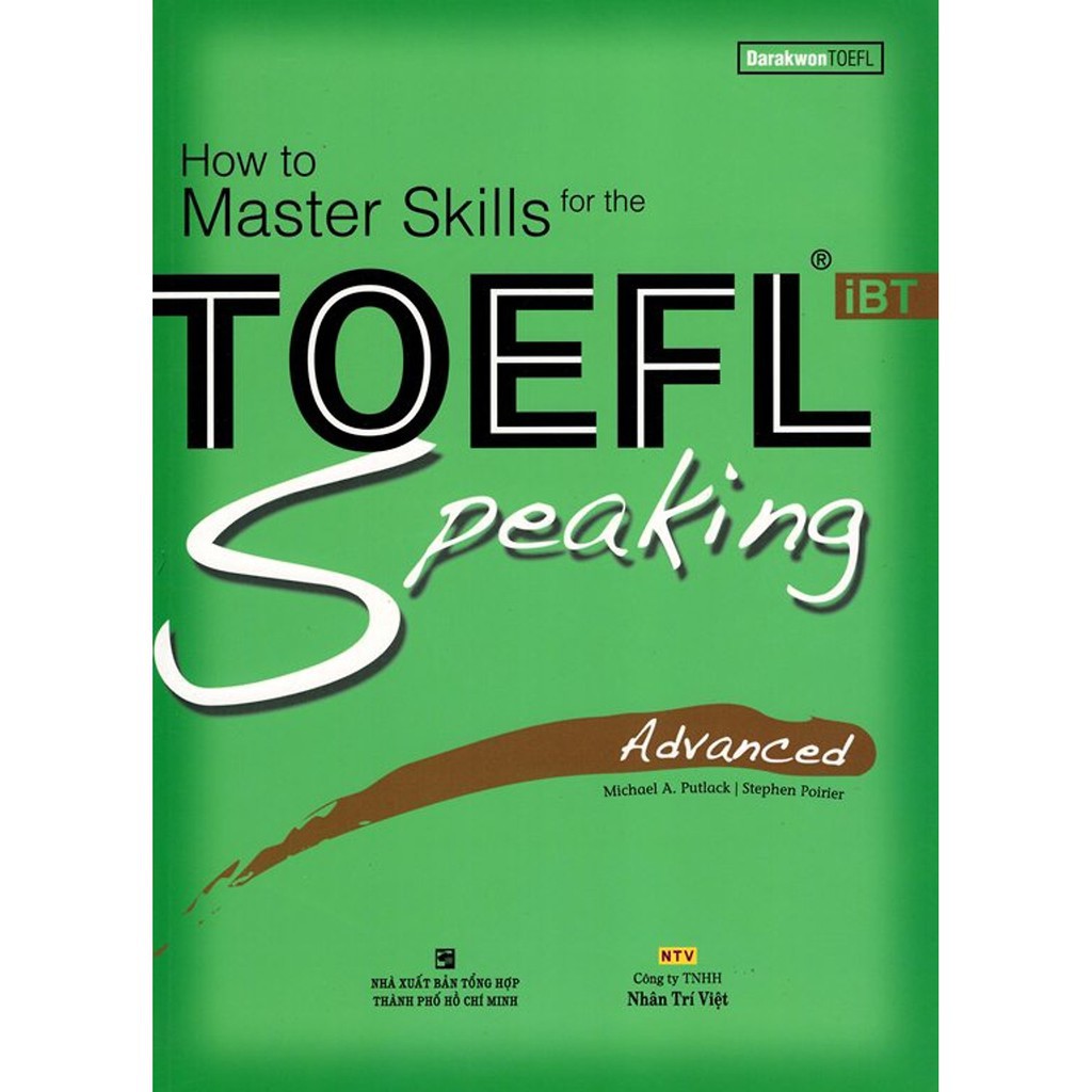 Sách - How To Master Skills For The TOEFL iBT Speaking Advanced (Kèm CD ...