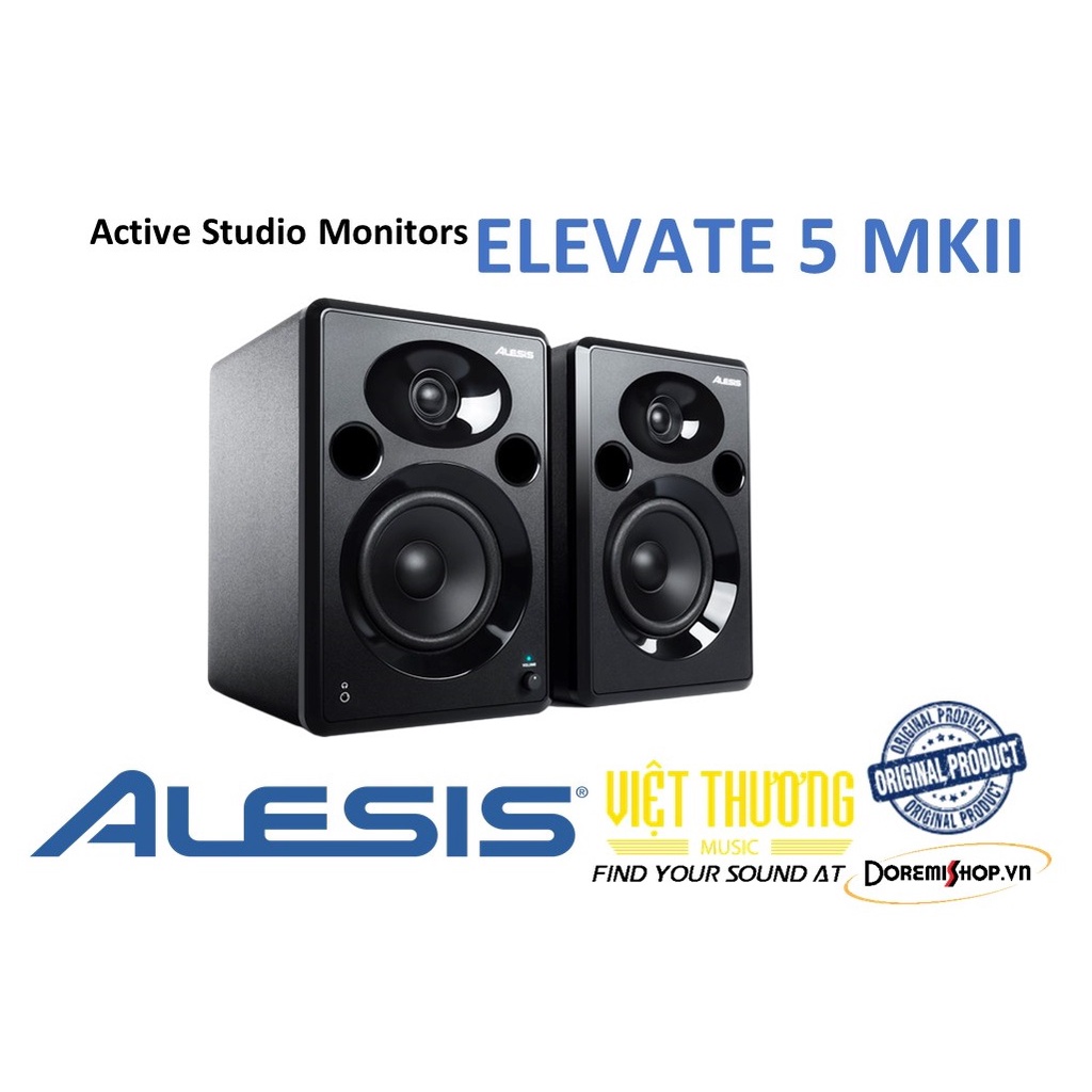Cặp loa kiểm âm phòng thu chính hãng Alesis Studio Monitor Elevate 5 mkII | Shopee Việt Nam
