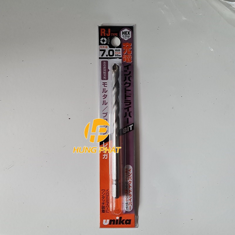 Mũi khoan UNIKA mã RJ khoan bê tông, khoan gạch, khoan tường - chuôi lục giác (giá tốt tháng 10 ...