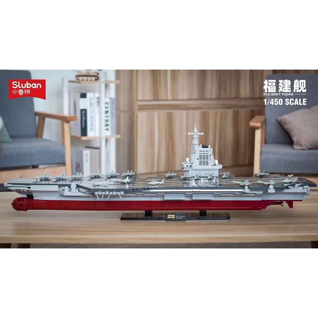(Có Sẵn ) đồ chơi Lắp ráp mô hình Sluban M38-B1188 PLA.NAVY FUJIAN ...