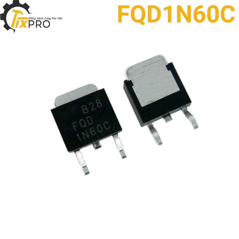 Mosfet dán FQD1N60C 2N60C 4N60C 5N60C 6N60C 8N60C 20N60C 50N60C loại ...