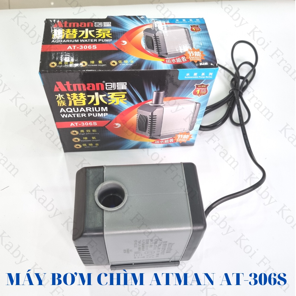 Bơm ATMAN AT-301S | 302S | 303S | 304S | 305S | 306S - Dòng bơm thế hệ ...
