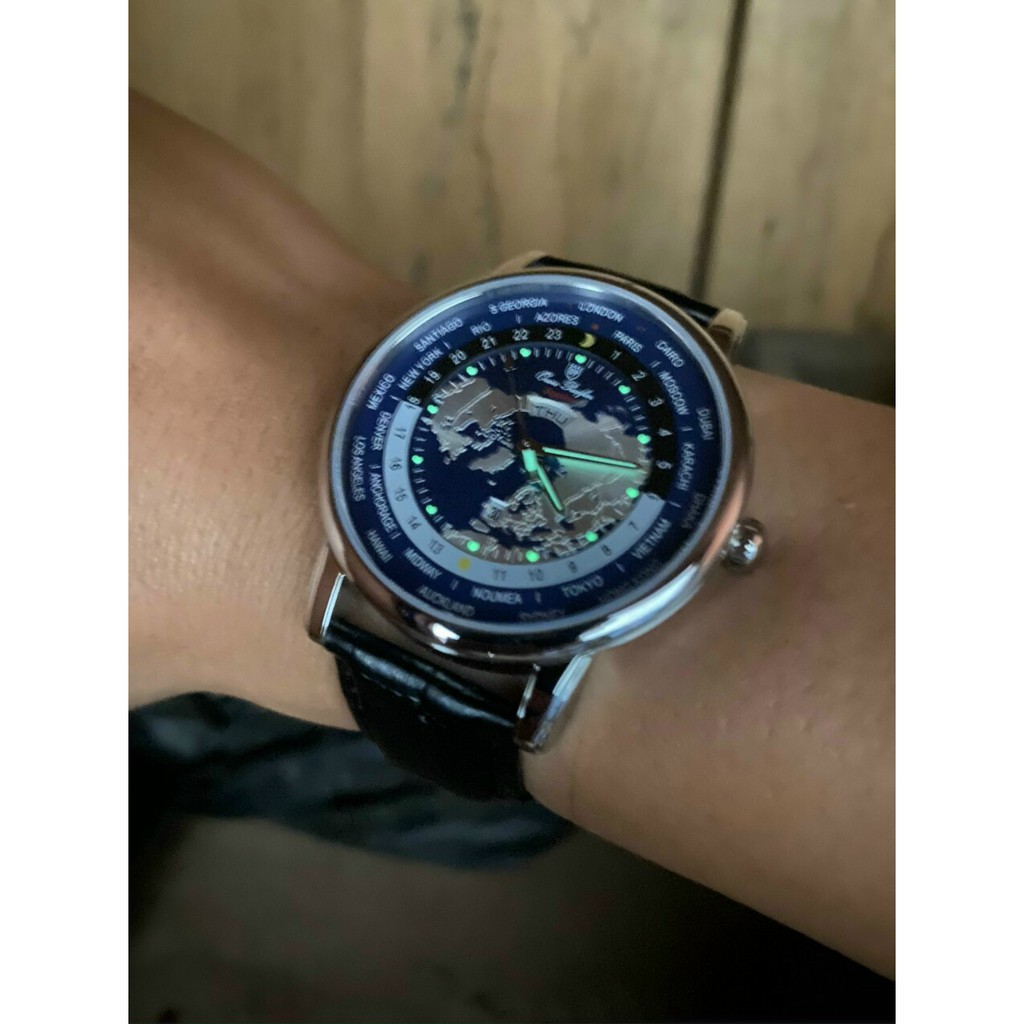 Đồng Hồ Nam Oasis Pacifier OP 6396G , Dây Da , Size 40mm | Shopee Việt Nam