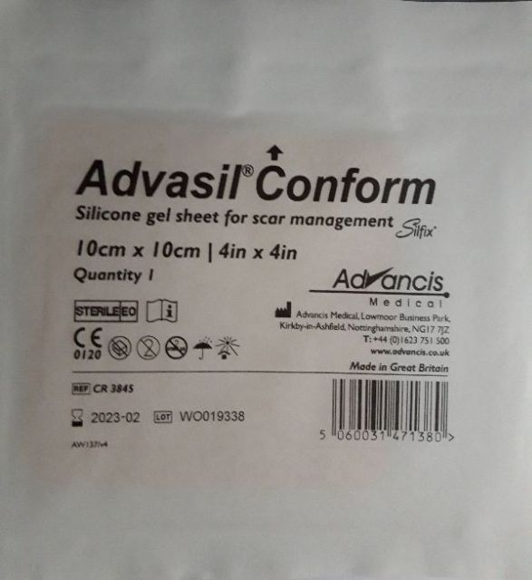 MIẾNG DÁN LIỀN SẸO ADVASIL CONFORM 10 X10 CM | Shopee Việt Nam