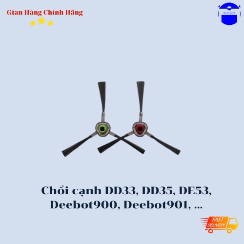 Chổi Quét Robot hút bụi Ecovacs Deebot DD35, DD33, DD37, DJ35, DJ36,DE35, DE33, DE55 DG36, DG31 ...