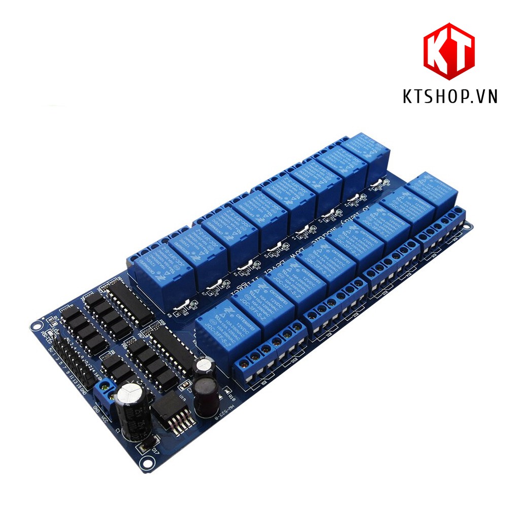 Module 16 Relay Với Opto Cách Ly (12VDC) | Shopee Việt Nam