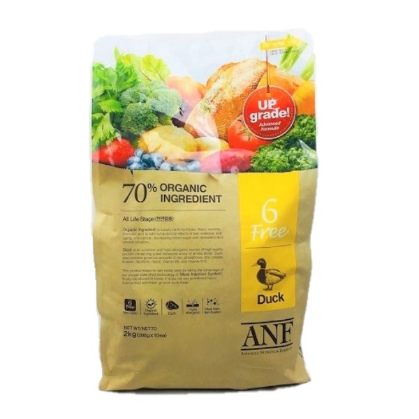 Thức Ăn Cho Chó Hữu Cơ ANF 6 Free Vị Thịt Vịt Gói 2kg (200g x 10 gói) | Shopee Việt Nam