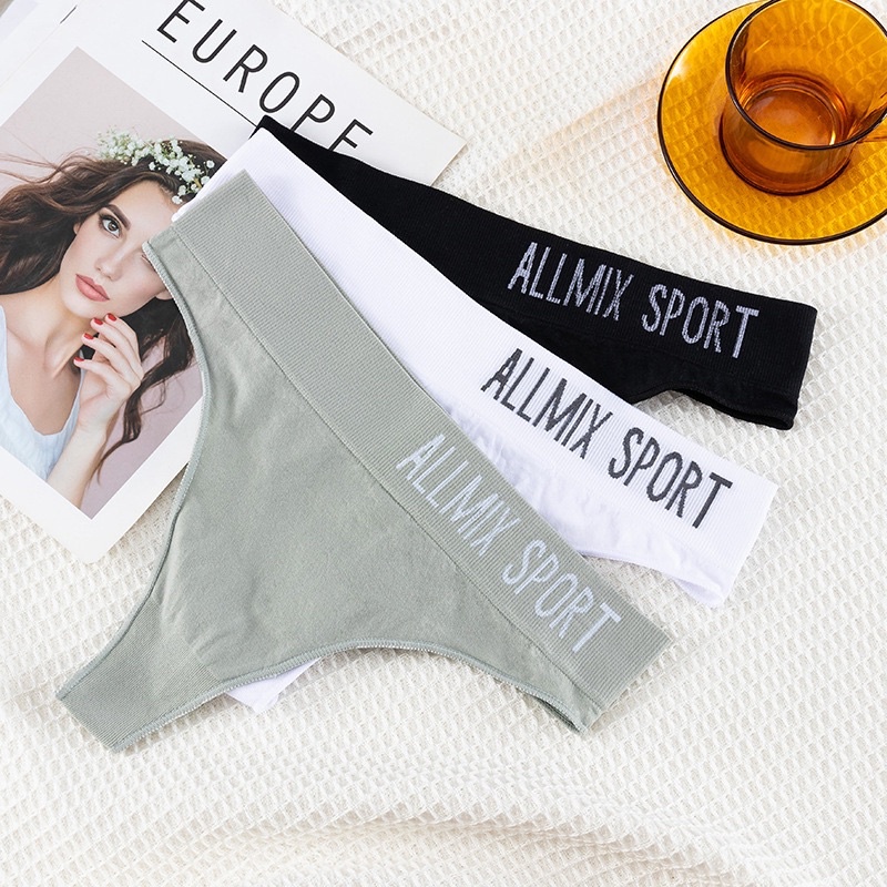 Set 5 Quần Lót Nữ Lọt Khe Cotton Allmix Sport Sexy Cao Cấp 7008 { C310 ...