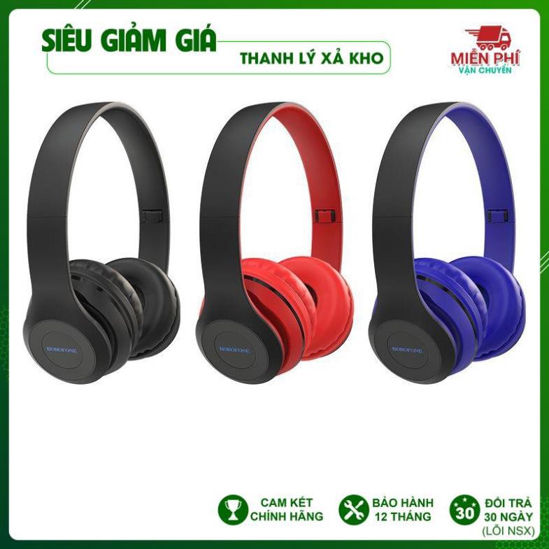 TAI NGHE BLUETOOTH BOROFONE B04 CHỤP TAI | Chuẩn Kết Nối V5.0 | 100% ...