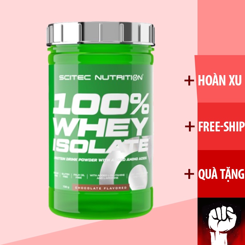 Whey Protein Isolate Scitec - Sữa Tăng Cơ Không Tăng Mỡ 700g - Chính ...
