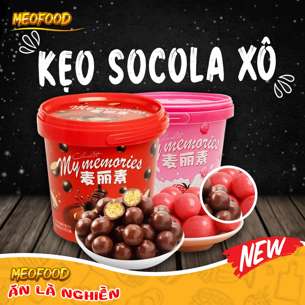 Kẹo Socola Xô My Memories 168g | Shopee Việt Nam