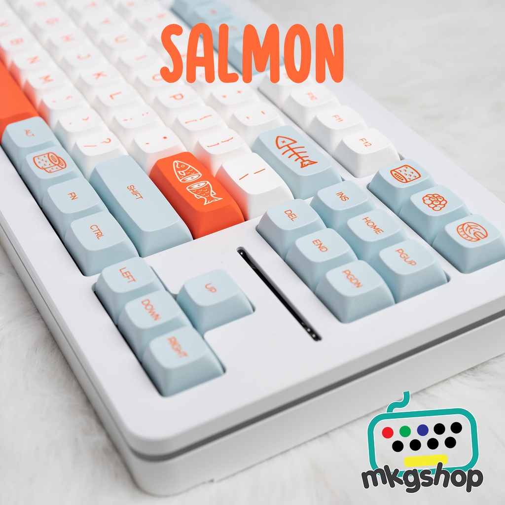 Keycap XDA Salmon nhựa PBT in nhiệt, 133 nút bàn phím cơ giá rẻ ...