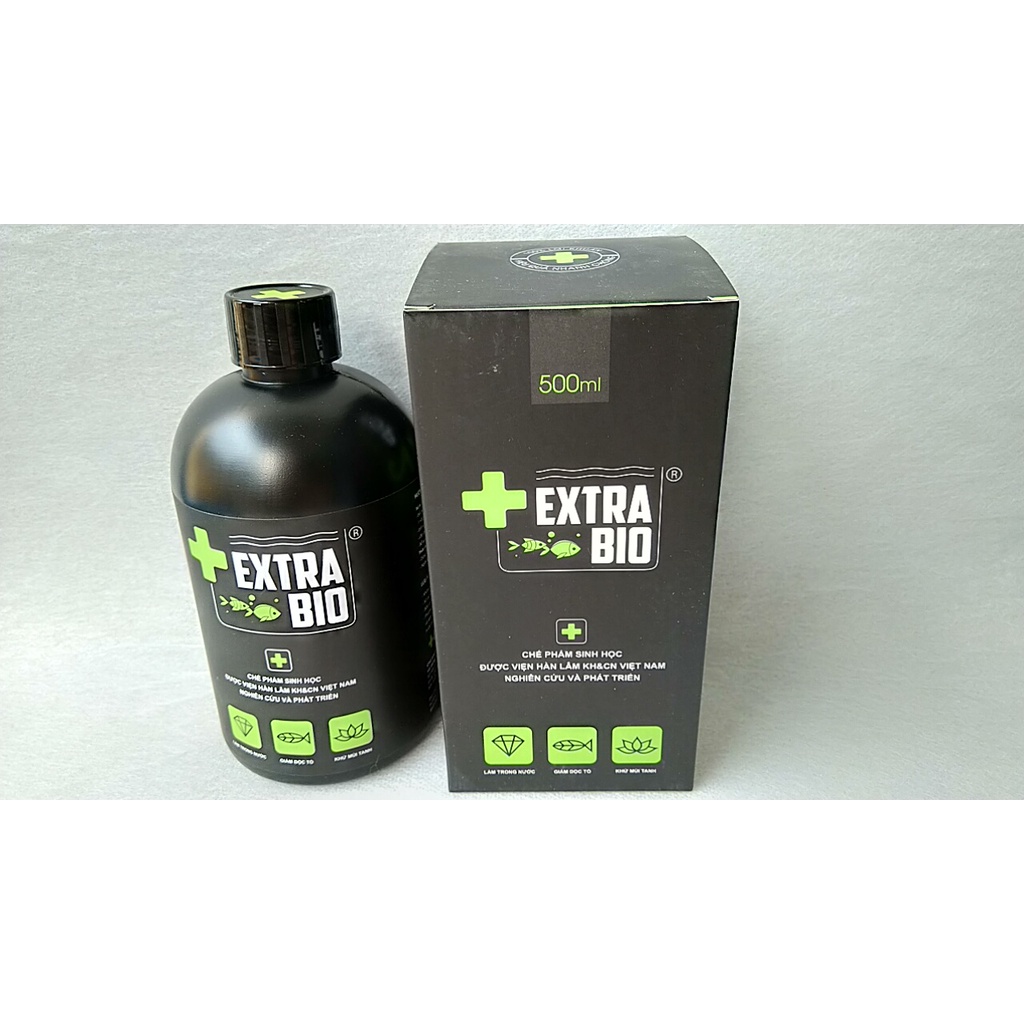 Men vi sinh cao cấp Extra bio chai 500ml dùng cho hồ cá. | Shopee Việt Nam
