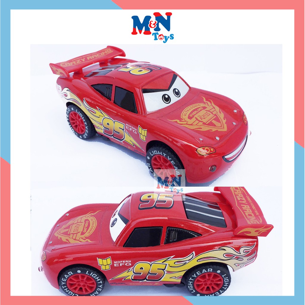 Xe Ô tô sắt Lightning macqueen - mcqueen có nhạc đèn dài 12cm | Shopee ...